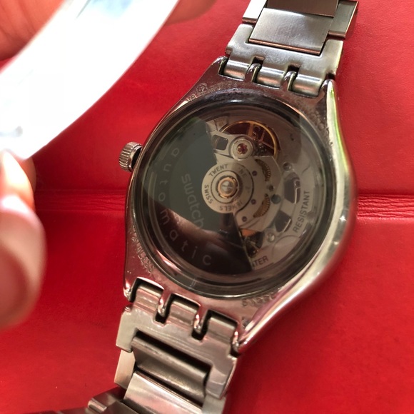 Swatch | Jewelry | Swatch Stainless Steel Automatic Watch | Poshmark